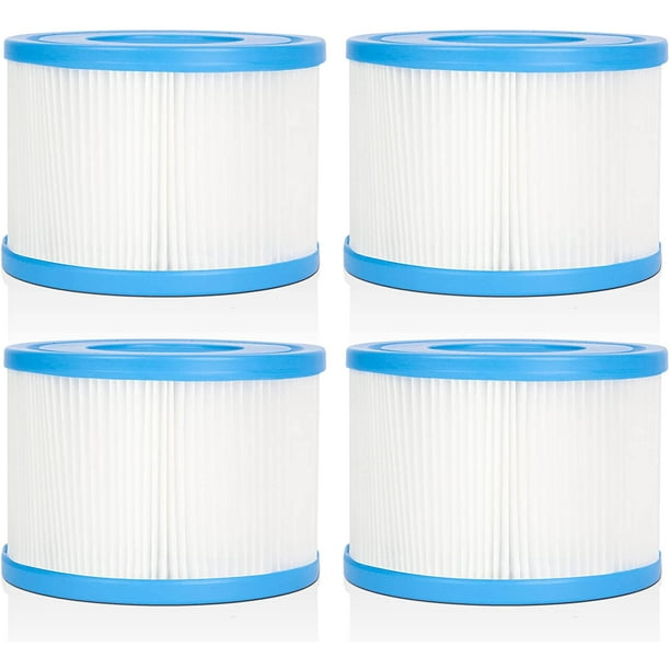Future Way 4 Pack Type S1 Spa Pool Filter Cartridge for All Intex ...