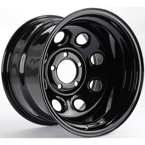 Vision Soft 8 15x10 5x120.7 -39et Gloss Black Wheel - Walmart.com ...