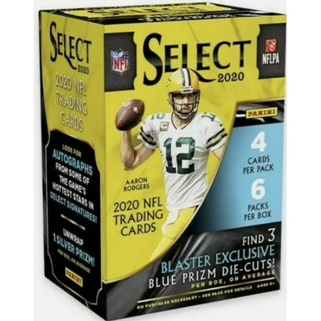 Panini Select 2020 NFL Football Trading Cards Blaster Box – 24 Cards ...