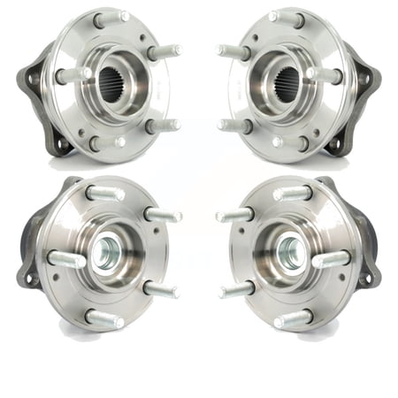 Front Rear Wheel Bearing & Hub Assembly Kit For Hyundai Kia Sorento ...