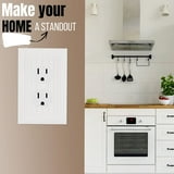 Bates- Classic Beadboard Electrical Receptacle Wall Plate, 4 Pack ...