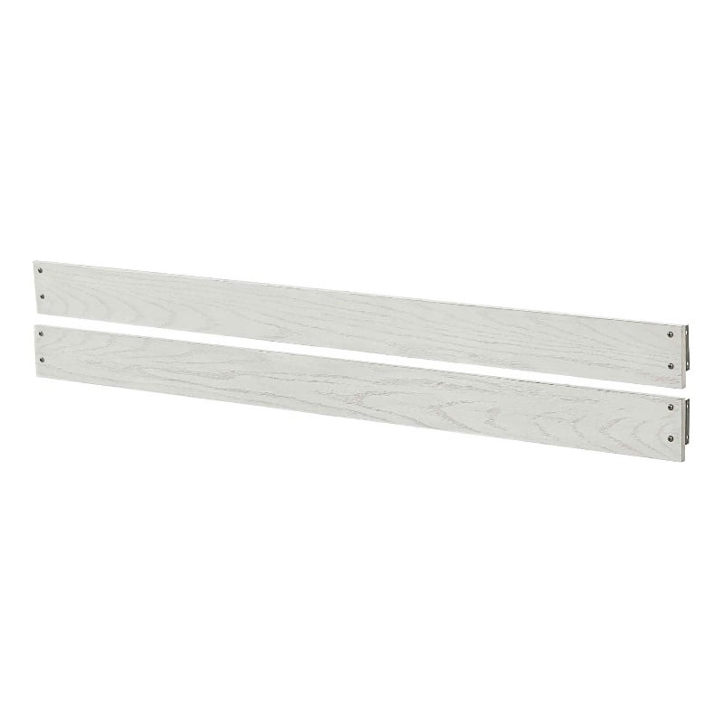 Westwood Design Foundry Traditional Wood Bed Rails in White Dove ...
