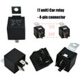 12V/24V 5 Pin 40A Relays High Temperature Resistant Plastic ...