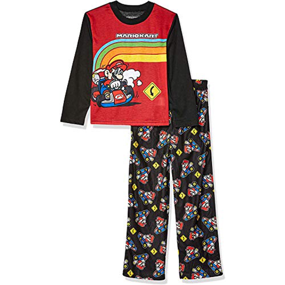 Mario - Mario Super Little Boys 2 Piece Pajamas Set - Walmart.com ...