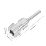 WORGEOUS Threader Kit Inner Hole Threader Tool For Electric Drill For ...