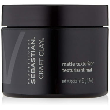 Sebastian Craft Clay Remoldable Matte Texturizer Unisex, 1.7 Ounce ...