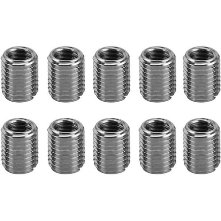 10pcs External Fine Tooth Steel Wire Thread Insert, 303 Stainless Steel ...