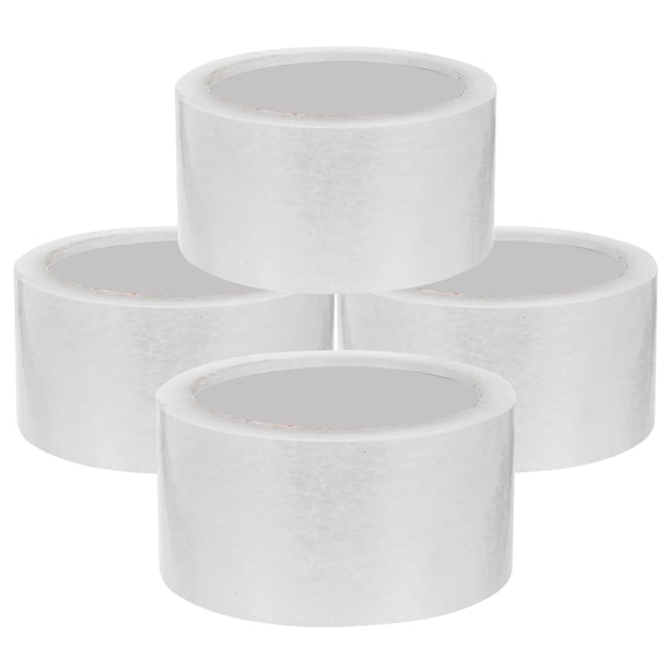 4 rollos de cinta de embalaje, cinta adhesiva adhesiva para paquetes ...