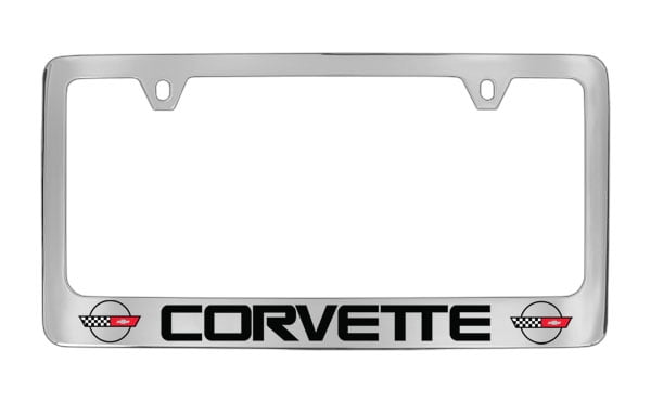 Chevrolet Corvette C4 Chrome Plated Metal License Nepal | Ubuy