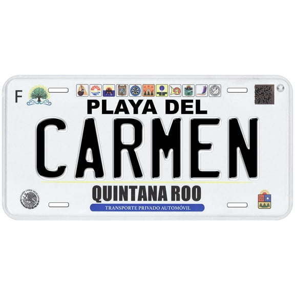 Cancun Quintana Roo Mexico Novelty Car License Plate - Walmart.com