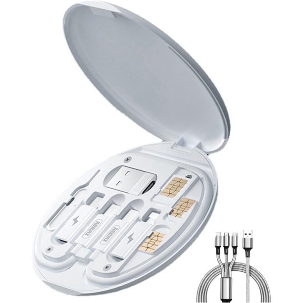 GHSDFBB 2023 New 9 in 1 Cable Case,USB Adapter Cable Conversion Storage ...