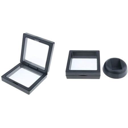 2 Pieces 3D Floating Frame - Jewelry Display Stands - Challenge Coin ...