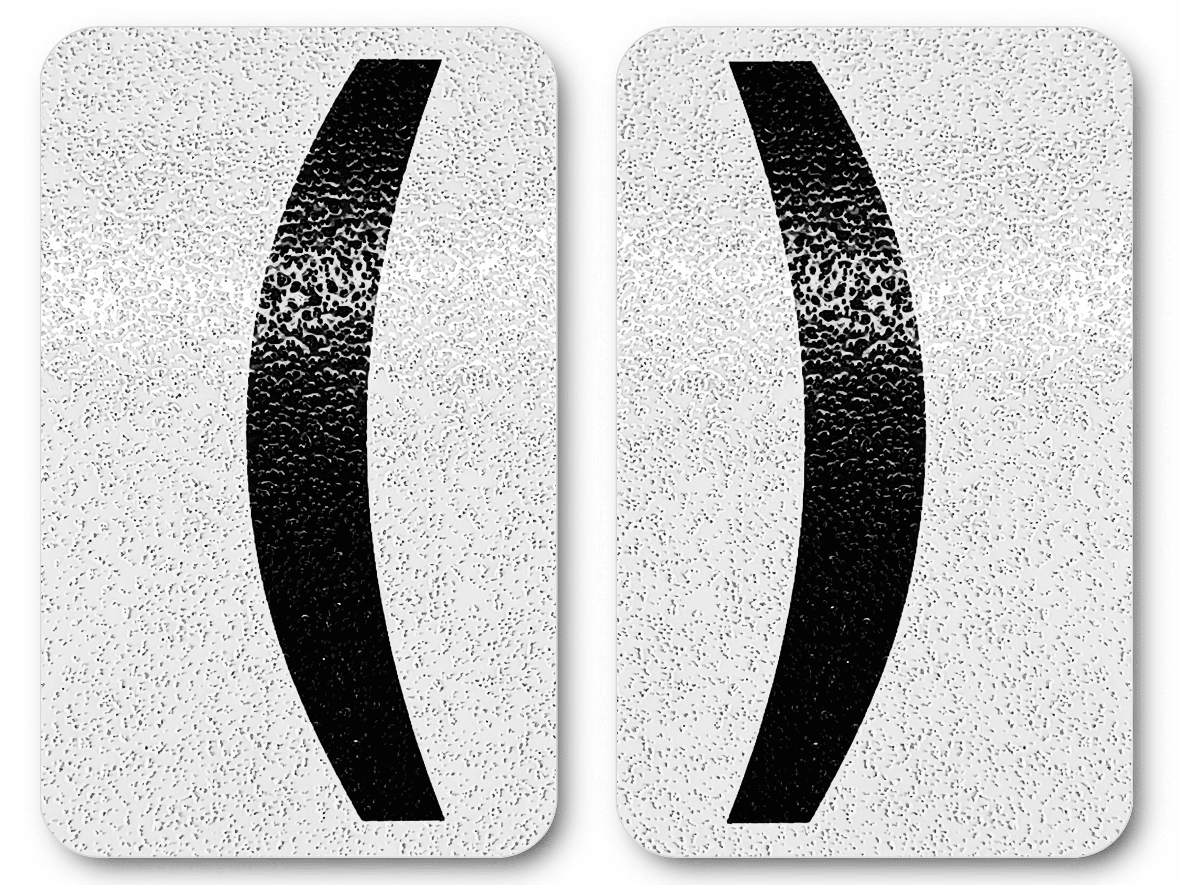 3 Inch Individual Symbols for Mailbox, House, Office, Apartment, Easy ...