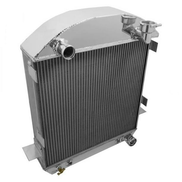 4 Row All Aluminum Radiator with Chevy Configuration for 1924-1927 ...