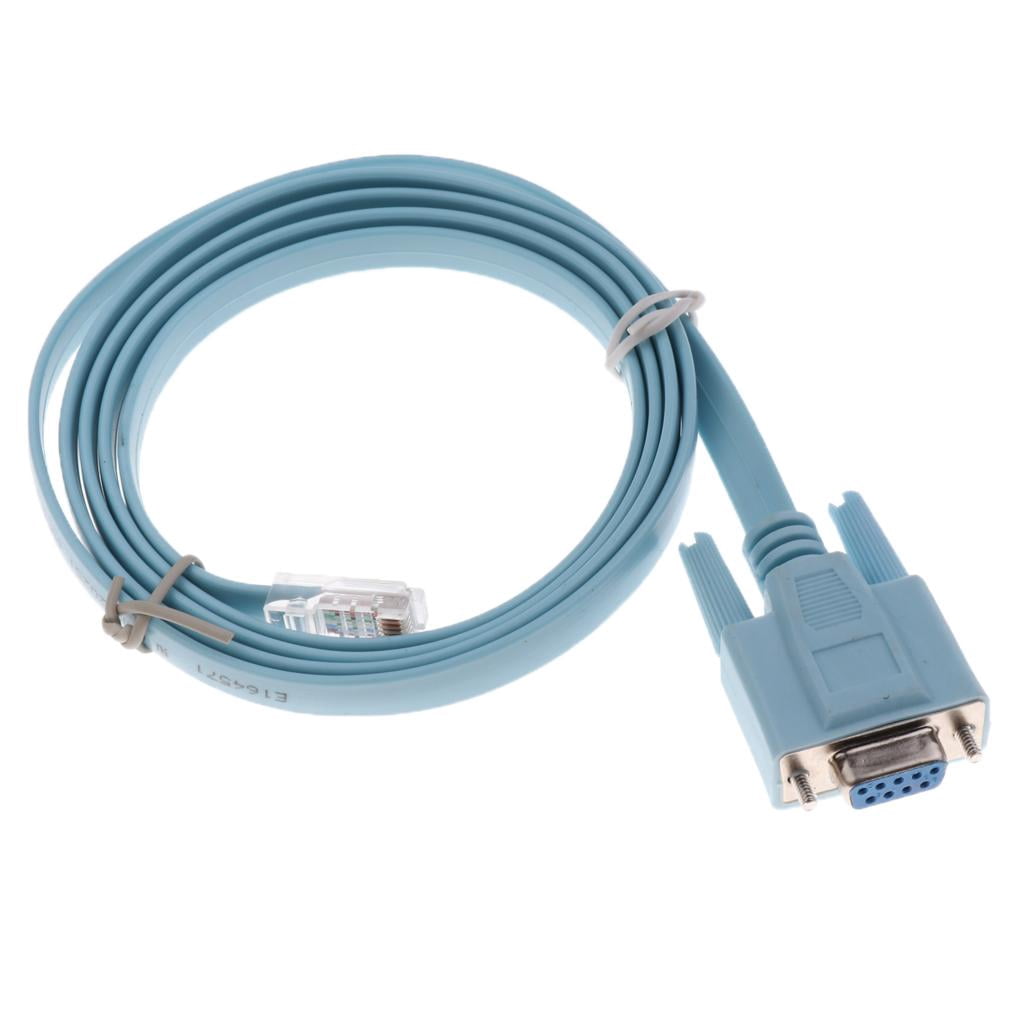 Buy Network Dp 9pin Rs232 Serial to Adapter Console Cable Blue Online ...