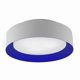 Lynch White & Blue Flush Mount Ceiling Light - Walmart.com