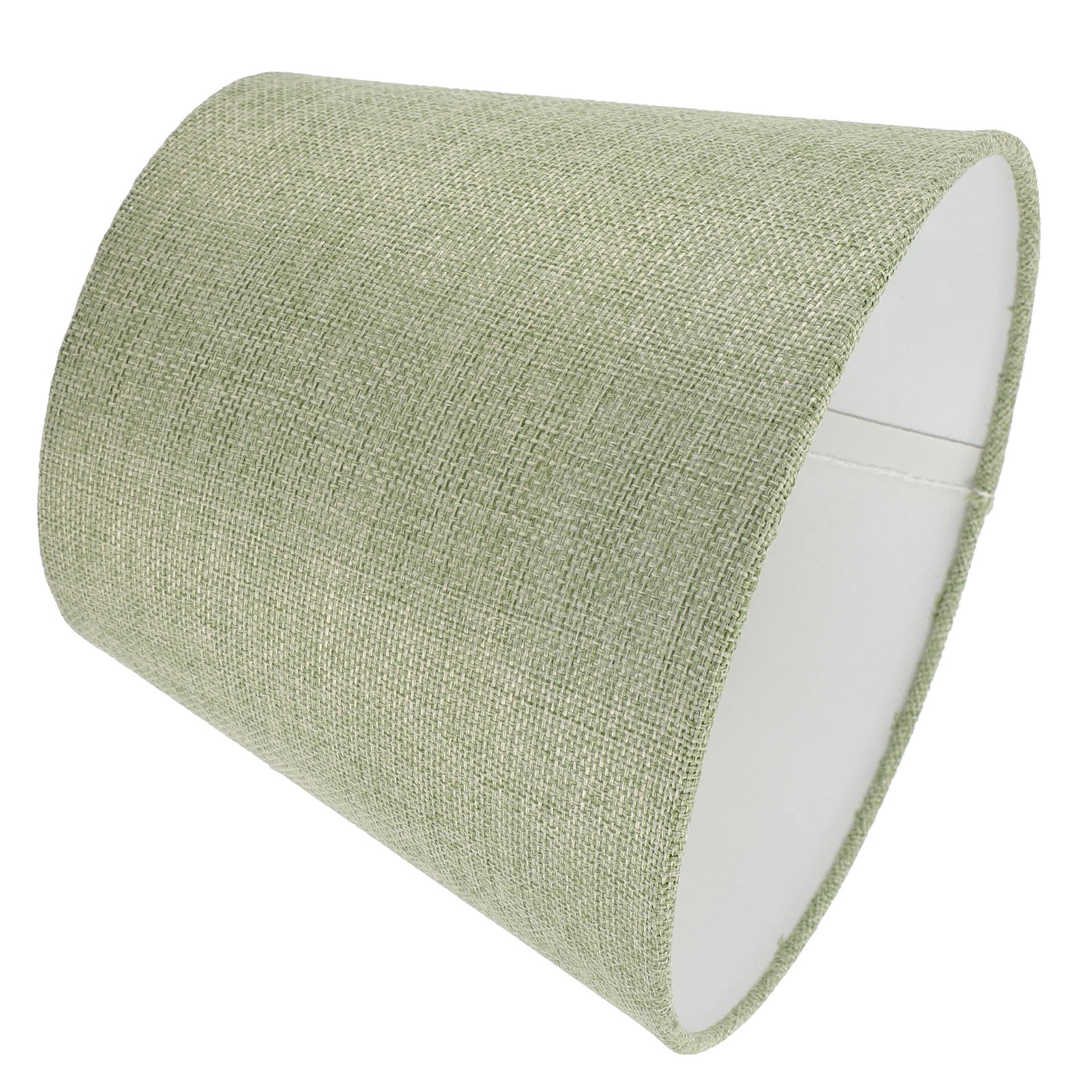 Click here for Upouart Green Fabric Barrel Lampshade Clip On Ligh... prices