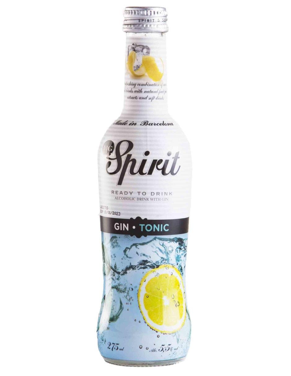 Pack de 12 Gin MG Spirit Tonic 275 ml Mg Spirit Tonic | Walmart en línea