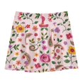 Girls' Skorts Elastic Waist Skorts with Inner Shorts Athletic Workout ...