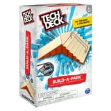 Tech Deck - Build-A-Park - Kicker to 6 Stair Rail (Red) - Walmart.com
