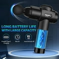 TOLOCO Muscle Relaxation Massage Gun High Penetration 9 Replaceable ...
