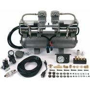 VIAIR 485C Gen 2 200 PSI Dual Onboard Air System Electric Compressor Kit, Black - Walmart.com