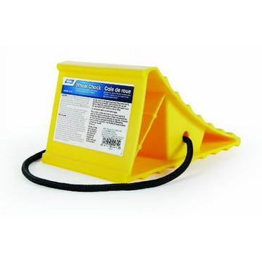 Camco Wheel Chock Without Rope, Helps Keep Your Trailer or RV In Place ...
