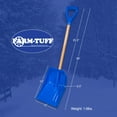 FARM-TUFF Car and Trunk Multipurpose Shovel with Ash Hardwood Handle ...