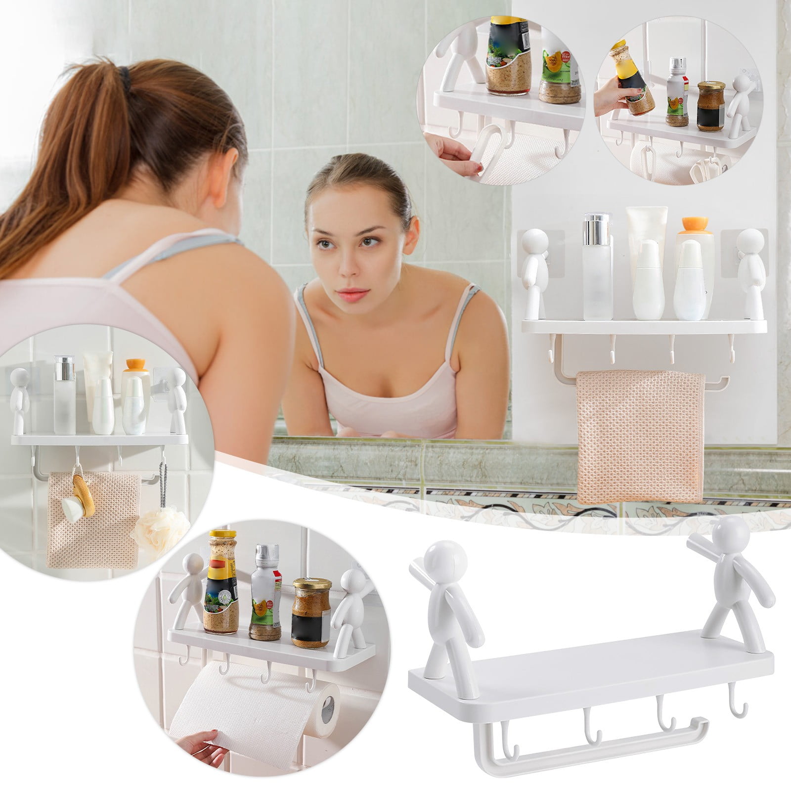 Click here for Yfkfytg Clearance Storage Organization bathroom Sh... prices