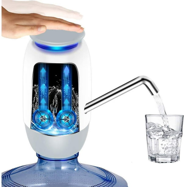 Electric Water Dispenser, Built-in Dual Bumper Electric Water Bottle ...