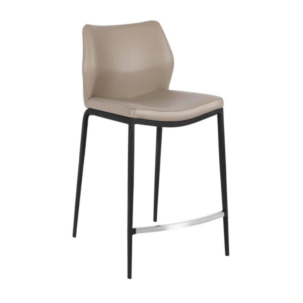 Click here for Plata Décor Import Inc Curve Counter Stool In Crea... prices