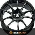 18x8 Konig 24B Illusion Gloss Black Machined Wheel 5x4.5 (35mm ...