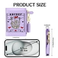 Casual Women Ladies Purse Boho Print Short Wallet Zipper Pocket PU ...
