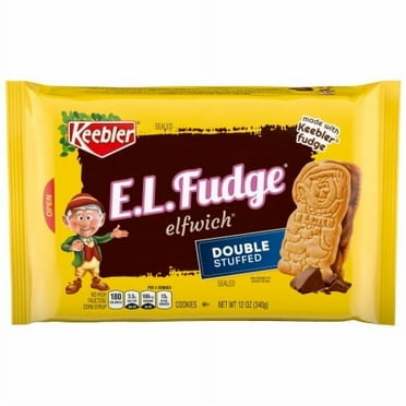 Keebler E.L.Fudge Chocolate Fudge Elf Cookies, Double Stuffed, Fresh ...