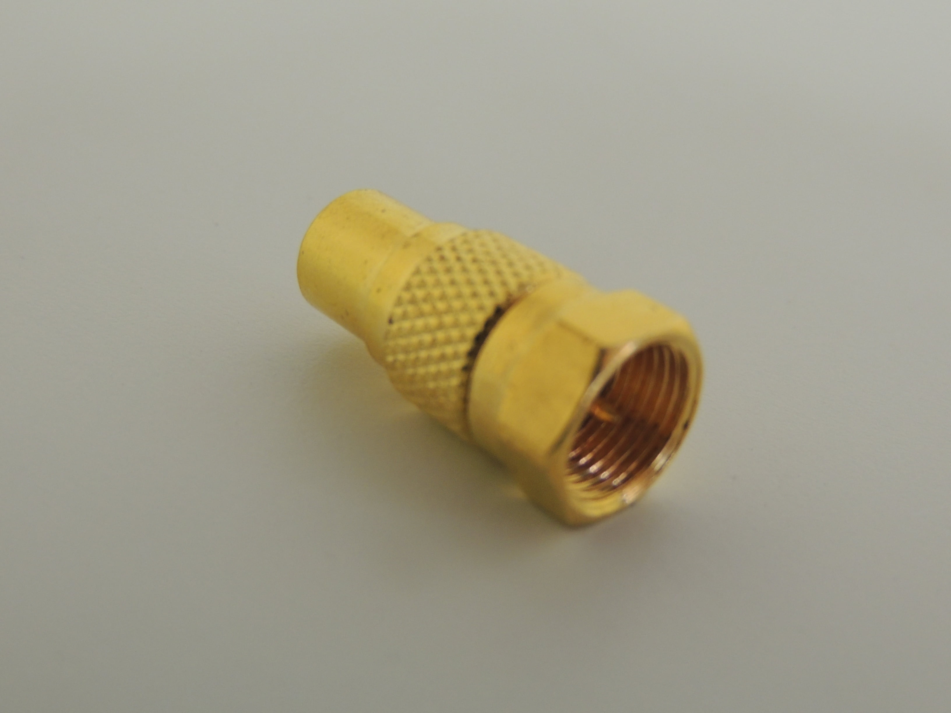 Gold Plated Atari Coleco Intellivision RF Coaxial Type F TV adapter ...