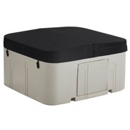 Lifesmart Acacia L 5 Person Square Hot Tub Spa w/40 Jets, Locking Tub ...