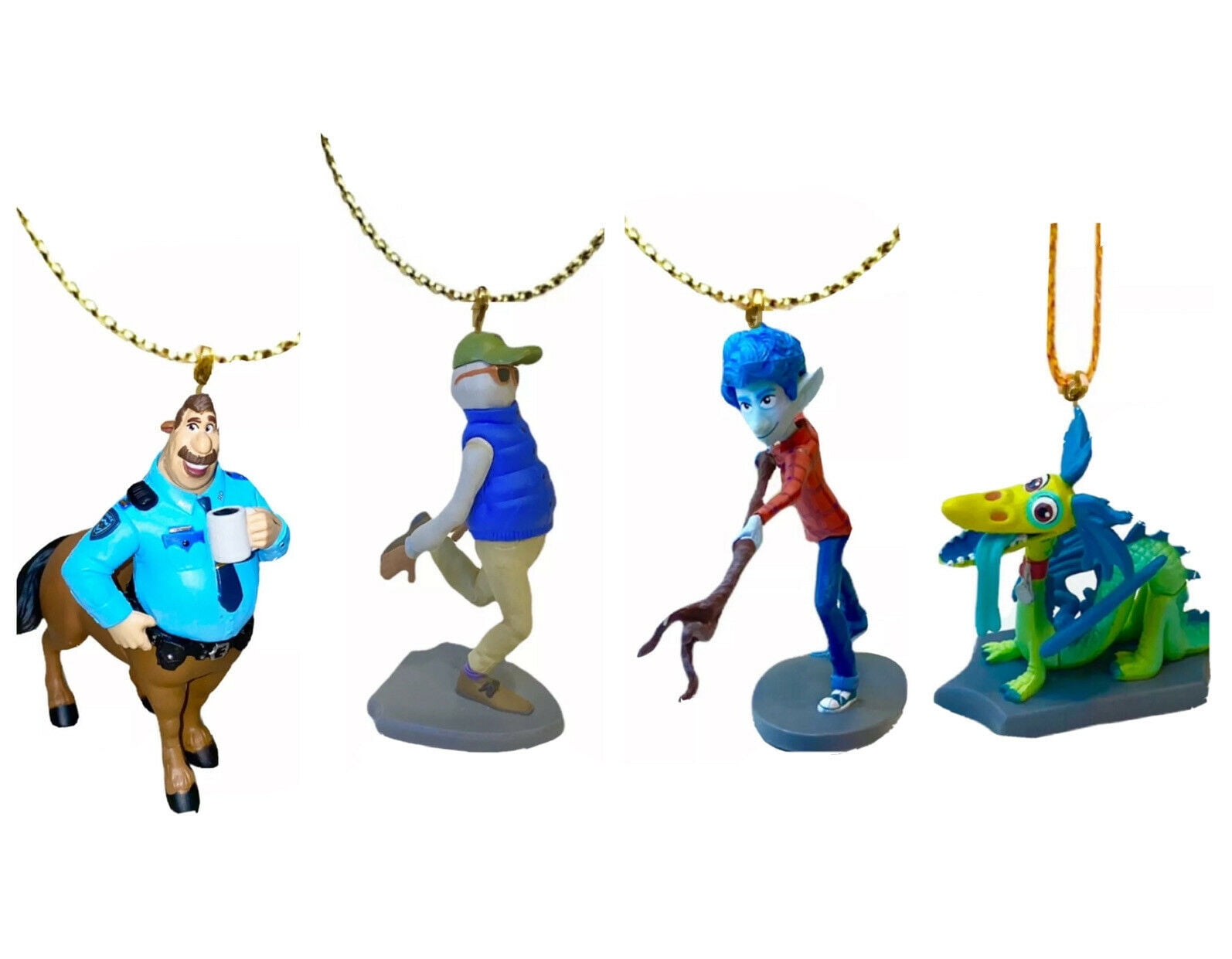 Colt Bronco Ian Wilden Lightfoot Blazey Dinosaur 4 Ornaments Onward ...