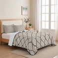 Full Quilt Bedding Set Country Morocco Tile Geometric Pattern ...