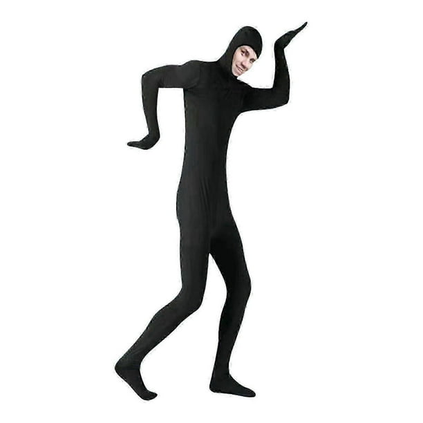 Invisible Morph Zentai Suit Men's Women's Spandex Open Face Costume ...