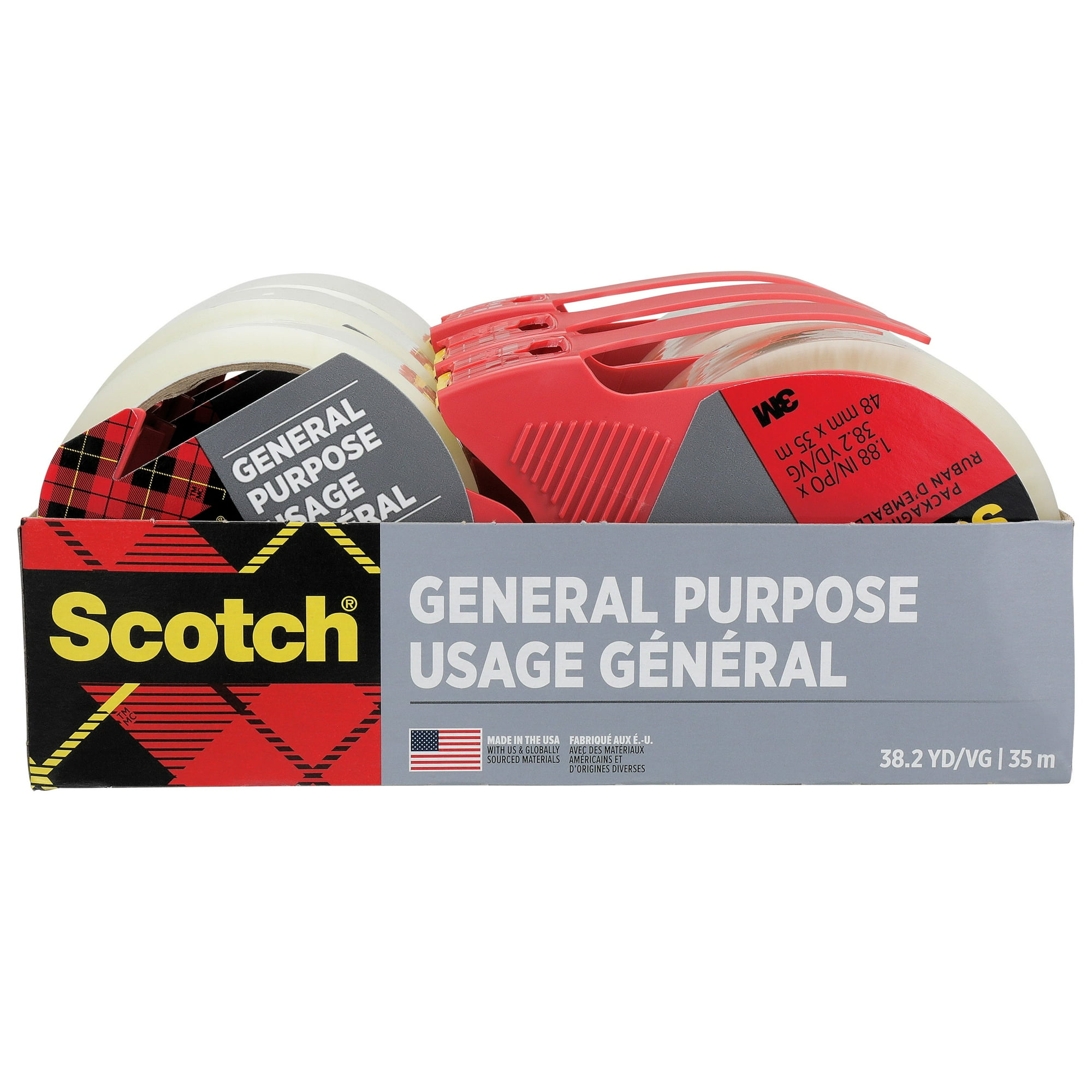 Click here for Scotch 3350s-Rd-Ef6wc Packaging Tape 1.88 In X 38.... prices