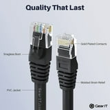 GearIT Pre-Terminated Cat 6 Ethernet Cables for Home & Office Network ...