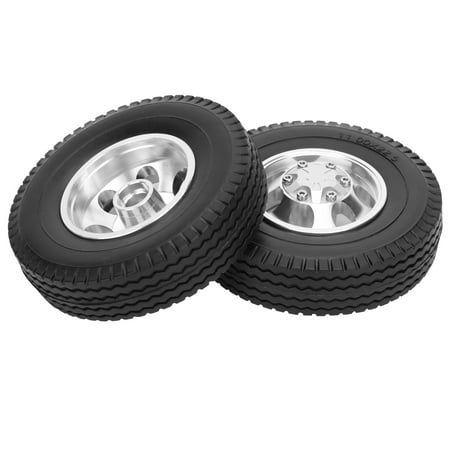 1/14 RC Car Front Wheels, RC Front Wheels High Carrying Capacity For 1/ ...