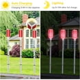 Solar Powered Driveway Markers Reflective Landscape Driveway Reflectors ...