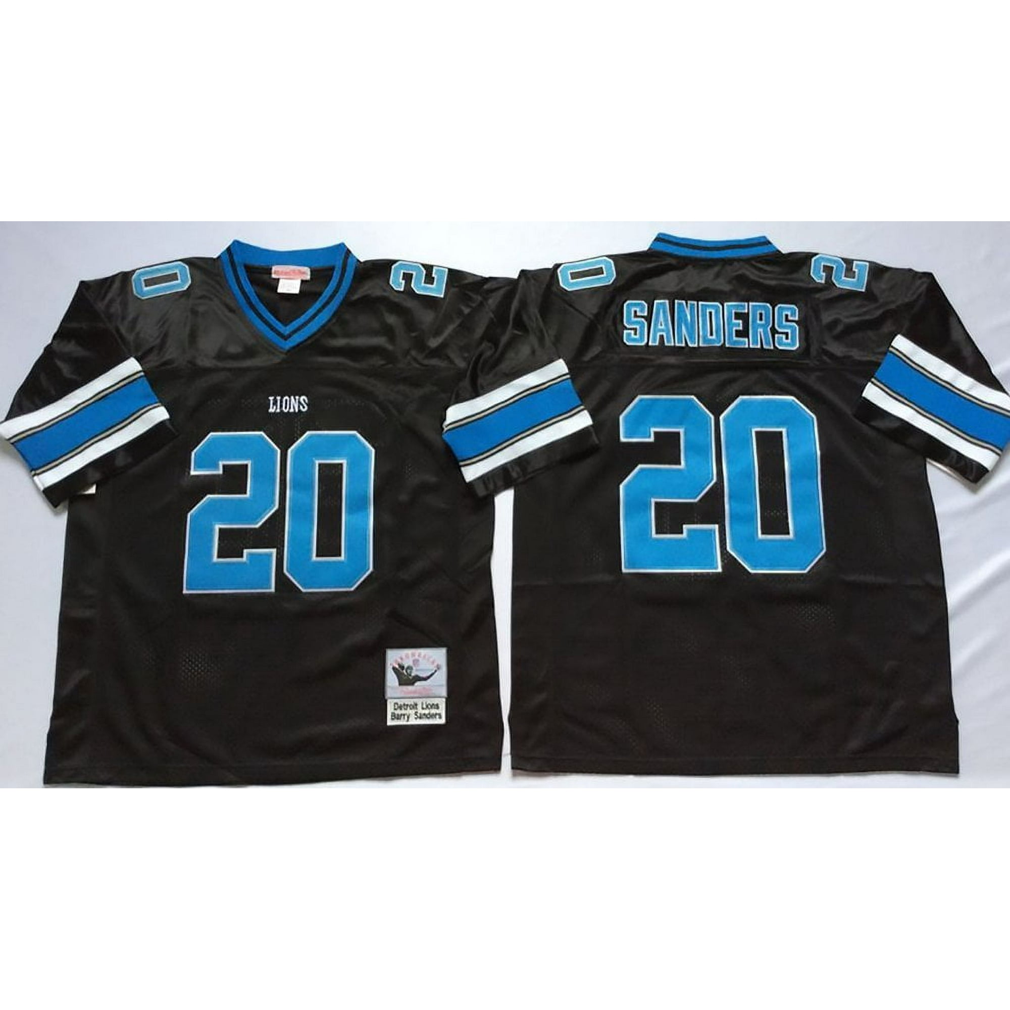 Click here for Mens Detriot Lions Sanders #20 Vintage Football Je... prices