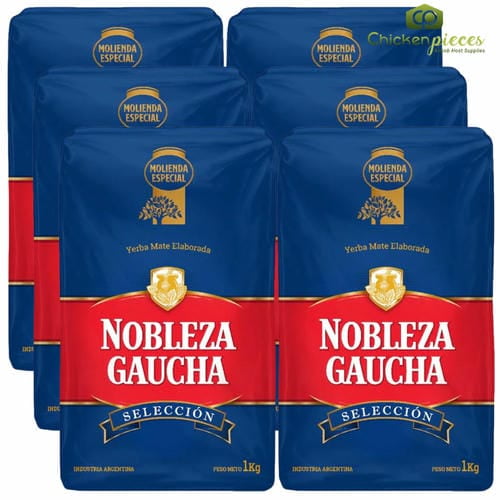 Click here for Nobleza Gaucha Yerba Mate 1kg/2.20lbs 6 Pack prices