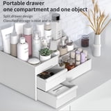 FASLMH Makeup Organizer, Skin Care Storage Box with Drawers ...
