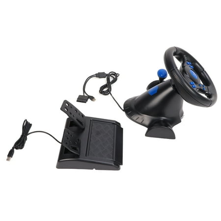 PC Gaming Racing Wheel, Supports Vibration Racing Wheel 3 In 1 180 ...