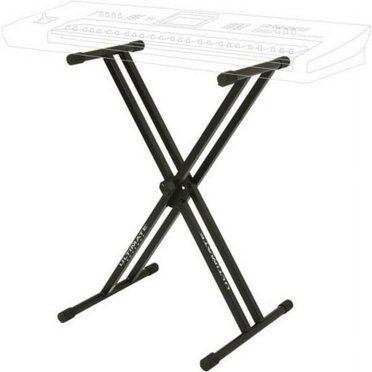 QUIK LOK Ql742 Double Brace Double Tier Keyboard Stand - Walmart.com