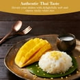 Fusion Select Thai Sticky Rice, 5lbs, Authentic Glutinous Sweet Rice ...