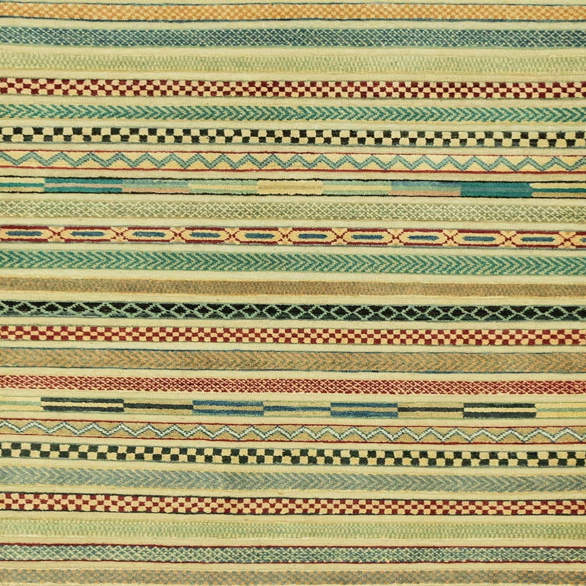 Ahgly Company Indoor Square Abstract Metallic Gold Abstract Area Rugs ...